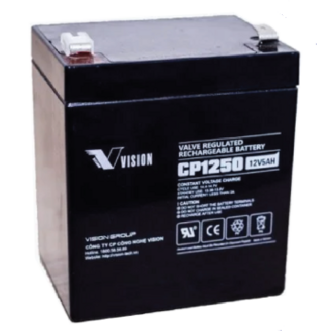 Bình Ắc Quy Vision CP1250 (12V5AH)